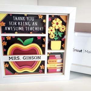 3D DAD Shadow Box With Custom Names, Fathers Day Day Shadow Box ...