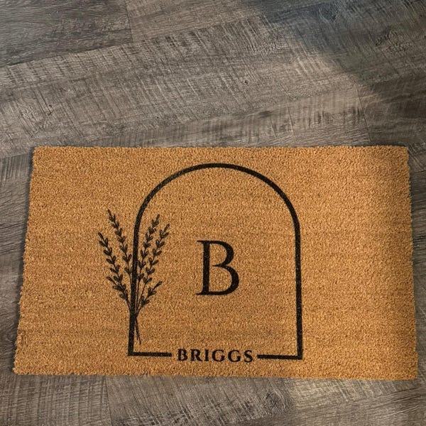 Custom Dorm Decor | Dorm Doormat | Welcome to Our Dorm | Custom Door ...