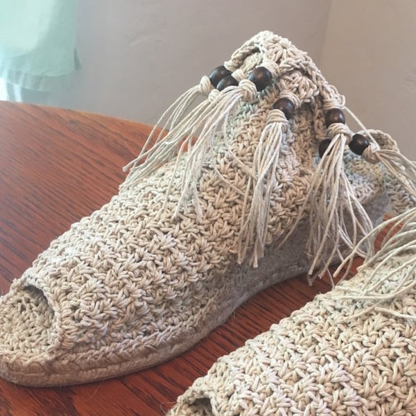 Espadrilles High Wedge Rope Soles | Made in Spain | Make Your Own ...