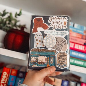 Retro Bookish Sticker Pack Kindle Sticker Vinyl Stickers, Book Stickers ...