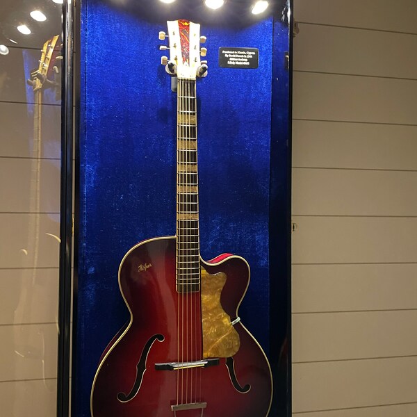 Guitar Display Case Cabinet Wall Rack for Fender Bass Acoustic W/98% UV ...