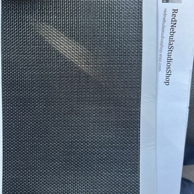 Black Mesh Fabric, Mask Eye Covers, Costume Eye Blackout Mesh, See ...