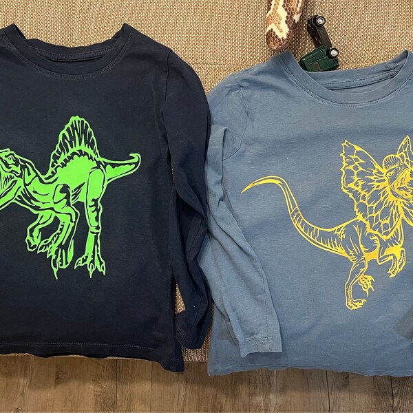 Dilophosaurus Dinosaur SVG | Dino Vinyl Stencil Graphics Illustration ...