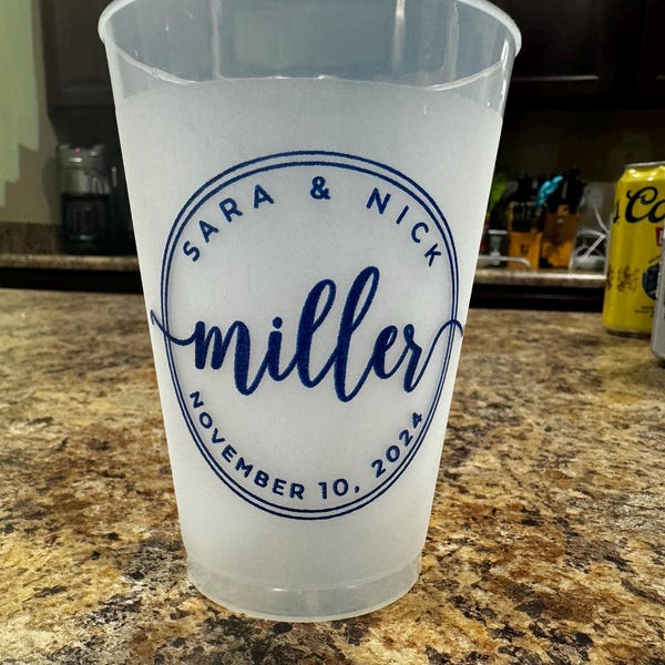 Color Changing Bachelorette Party Cups, Custom Stadium Cups, Plastic ...