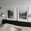Nature Print Set of 2 Large Prints 2 Piece Wall Art Forest Print Set of ...
