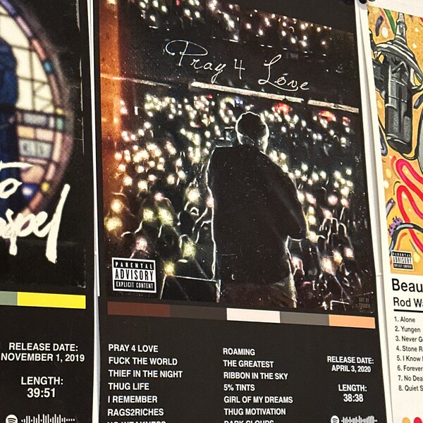Choose Your Own Album Poster | Custom Album Poster | Album Cover ...