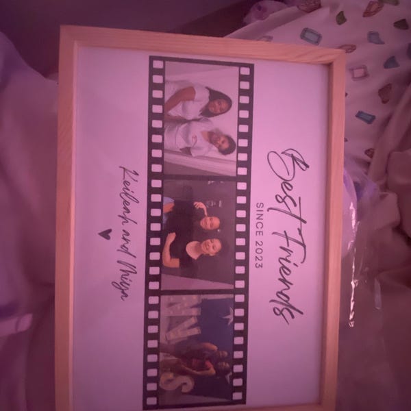 Personalised Best Friend Definition Photo Print, Best Friend Gift ...