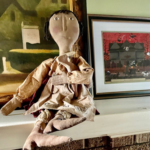 Framed Primitive Stitchery - Etsy