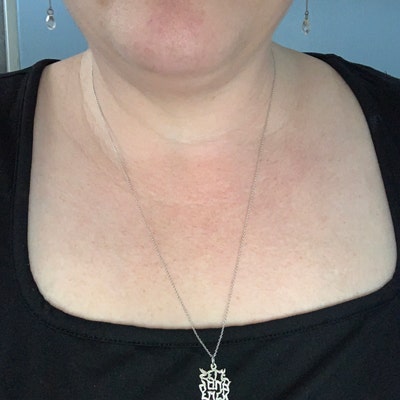 Bronze Tetragrammaton Pendant Necklace, Tetragrammaton With Vitruvian ...