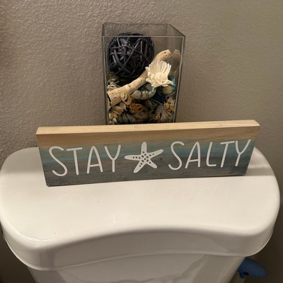 Stay Salty Coastal Decor Beach Themed Beach Decor Wooden Beach Decor - Etsy
