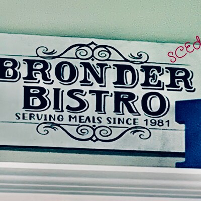 Classic BISTRO Sign Art BISTRO SVG Dxf Eps Bistro Sign Cut - Etsy