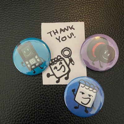 The Nightly Manor Object Show Pins Fanart Buttons TNM - Etsy