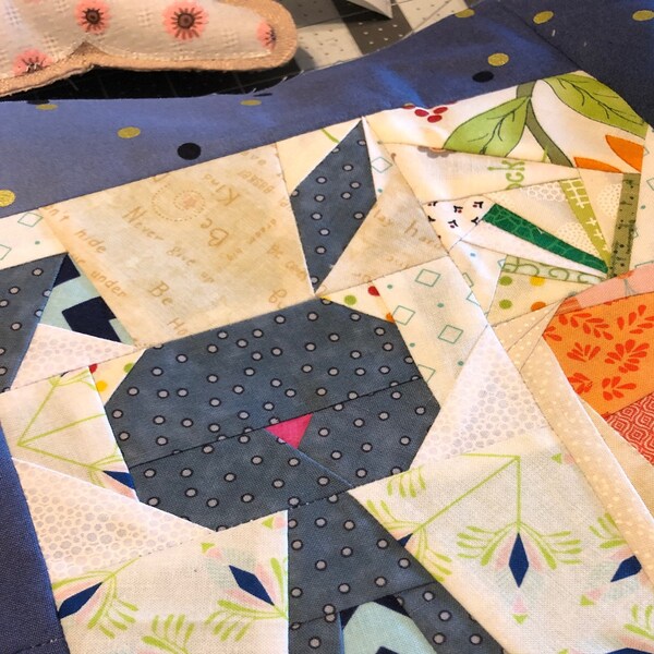 Funny Bunny Quilt Block Pattern - Paper Piecing Block - Rabbit Quilt - Etsy