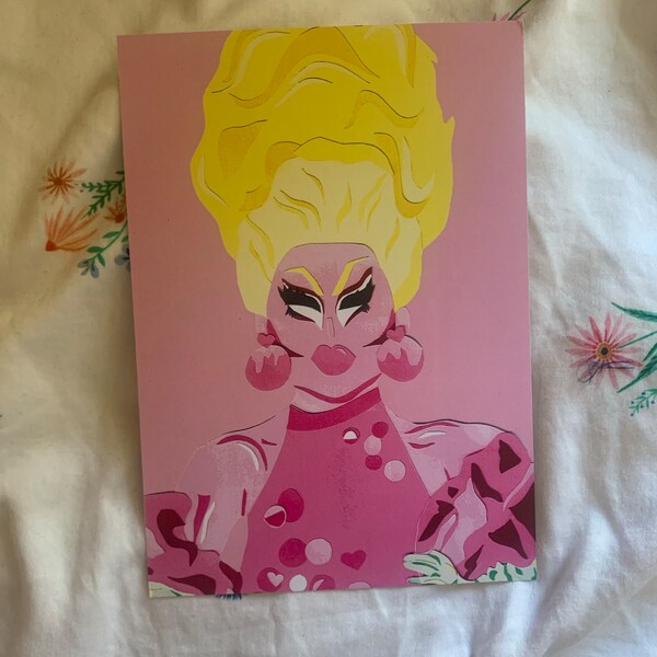 Trixie Mattel Collage Print - Etsy