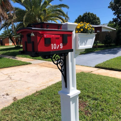Caboose Mailbox - Etsy
