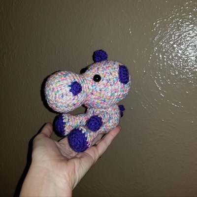 PATTERN: Hailey the Hippo Crochet Hippo Pattern Amigurumi Hippo Pattern ...