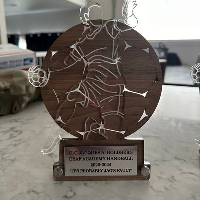Custom Sports Plaque Team Photo Plaque Sponsor Thank You Plaque Soccer ...