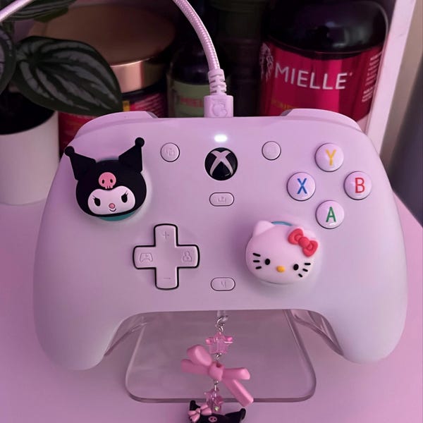 Kawaii Star and Bow Dust Plug Charms Nintendo Switch Charms Phone ...