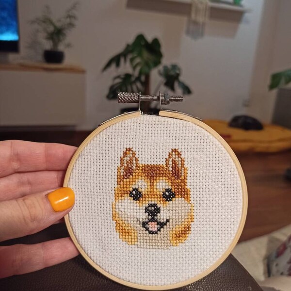 Shiba Inu Cross Stitch Pattern PDF Bundle - Shiba Inu Embroidery ...