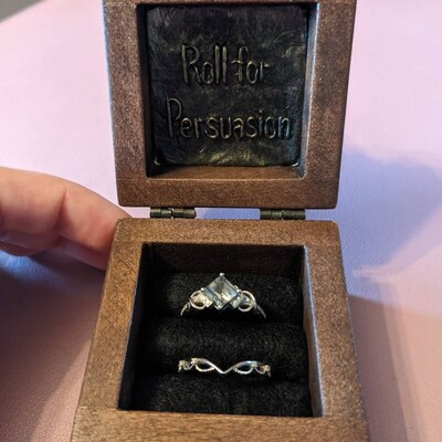 Dragon Ring Box D20 Dnd Dice Fantasy Box Ancient Personalized - Etsy