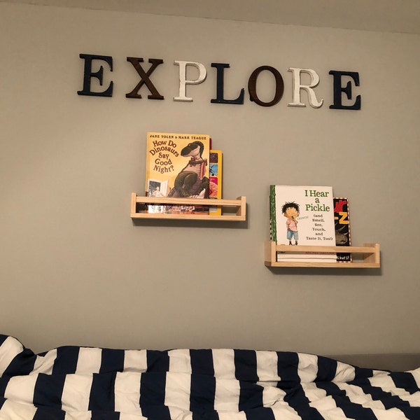 Nursery Letters, Baby Name, Individual Wood Letters, Wooden Letters for ...