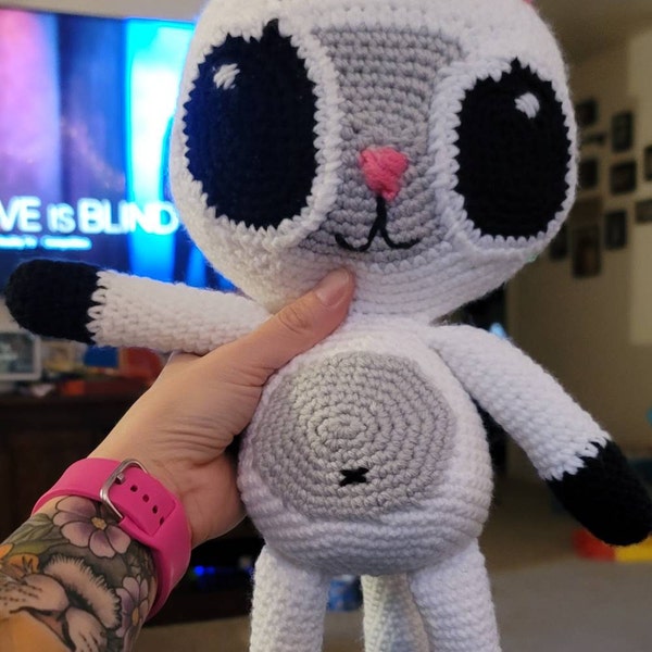 Pandy Cat, Pandy Paws Cat, Gabby's Dollhouse Plush Doll, Amigurumi Toy ...