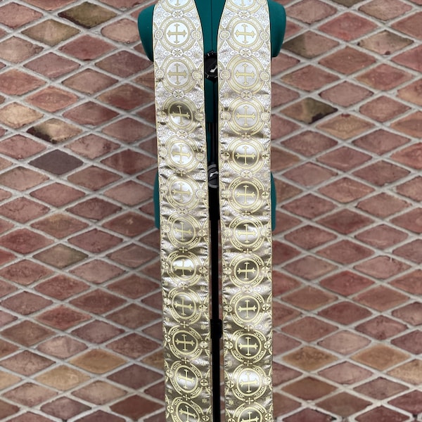 PDF Download--printable Tapered Clergy Stole Pattern and Instructions ...