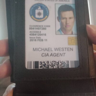 CDC First Response Novelty ID Badge Prop Dead Zombie Costume - Etsy