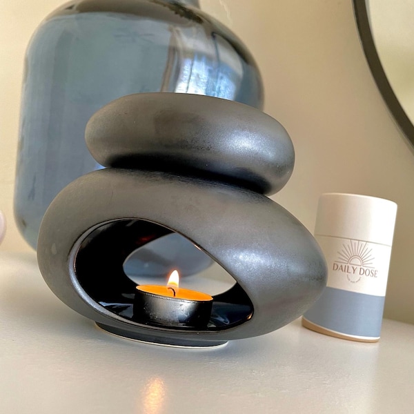 Handmade Ceramic Oil Burner for Essential Oils and Wax Melts | Multiple ...