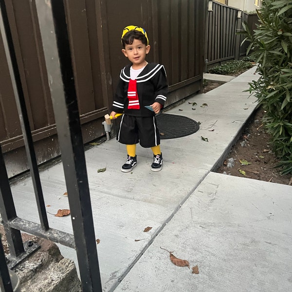 Inspired Kiko Halloween Costume Quico Kid Child Costume Cosplay - Kiko ...