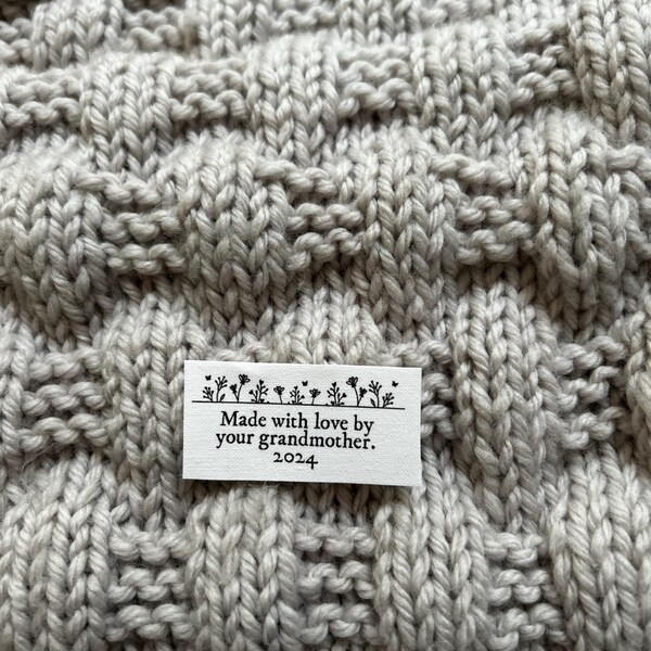 Fabric Sewing Labels, 40x Sew-on, or 16x,fold-over, Iron-on, Cotton, to ...