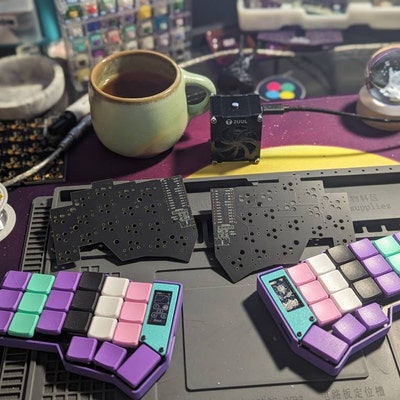 MBK PBT Blank Choc Low Profile Keycap Set for Choc / Chocolate Low ...