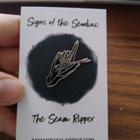 Signs of the Sewdiac Paper Sticker Sewist Sewing Gift - Etsy UK