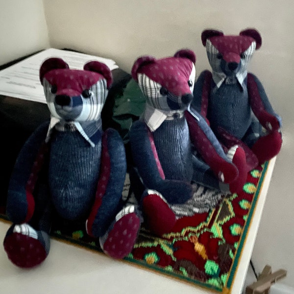 Little Digby PDF DOWNLOAD Teddy Bear Sewing Pattern for a Traditional ...