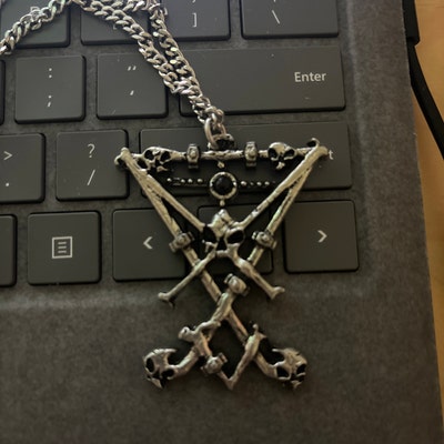 Seal Sigil of Halphas, Seals of Goetia With Gemstone of Your Choice ...