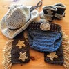 CROCHET PATTERN Baby Construction Outfit, Baby Work Boots, Pattern 0-9 ...