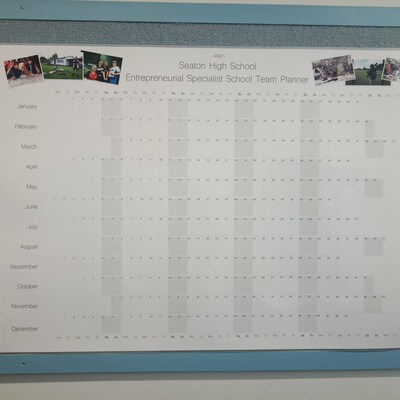 2024 Printable Wall Planner High Resolution Calendar Any Size A4,A3,A2 ...