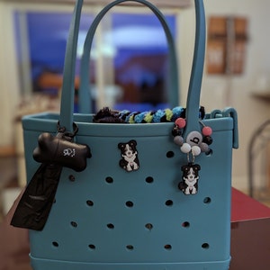 Leopard Print Themed Bogg Bag Keychain Charms - Etsy