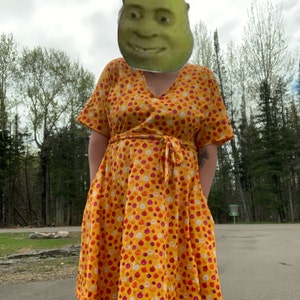 Hannah Top and Dress PDF Sewing Pattern and Step by Step Sewing ...