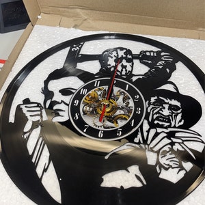 Halloween Horror Movie Vinyl Record Wall Clock 12 Gifts for Him Her ...