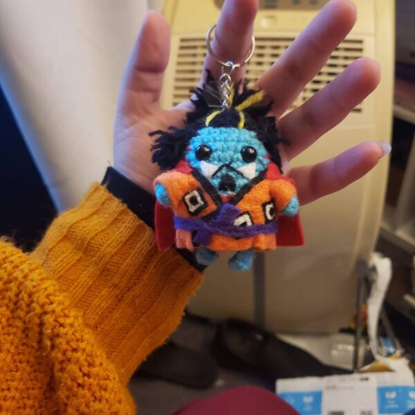 Amigurumi Jinbe Keychain - Etsy