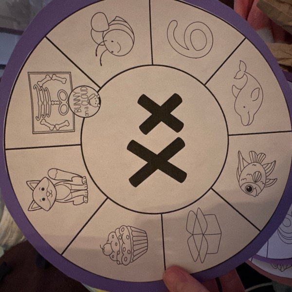 Beginning Sounds Clip Wheels - Etsy