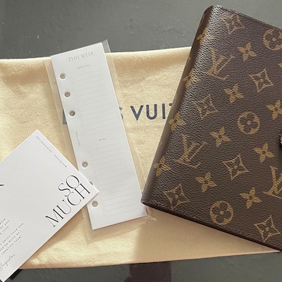 Lined Notes PRINTED Planner Inserts & Agenda Refill A5 / Personal ...