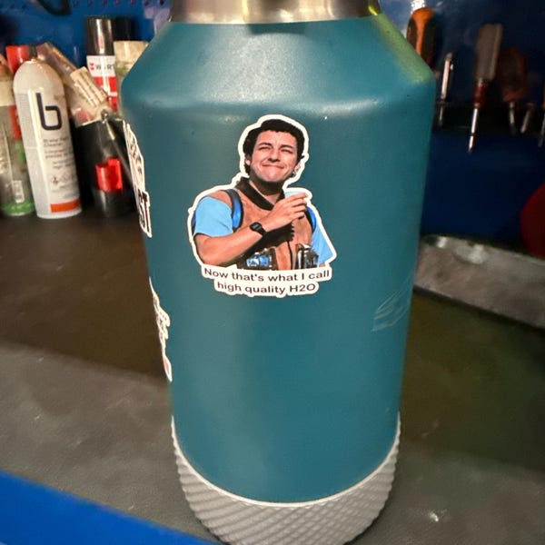 Now That’s What I Call High Quality H20, the Waterboy Meme Sticker ...