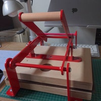 Wide Base, Hand Printing Press, Print Making, Relief Printing Press, A4 ...