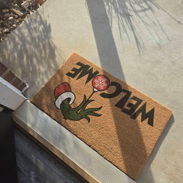 Doormat Hippity Hoppity Get off My Property, Funny Doormat, Funny Gift ...