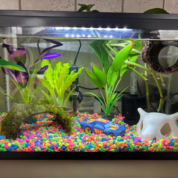 Naval Mine Aquarium Decoration – 3D Printed With Iron Filament – Rust ...
