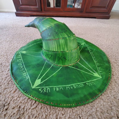 Wizard Hat Pattern Witch Hat Leather DIY Pdf Download - Etsy