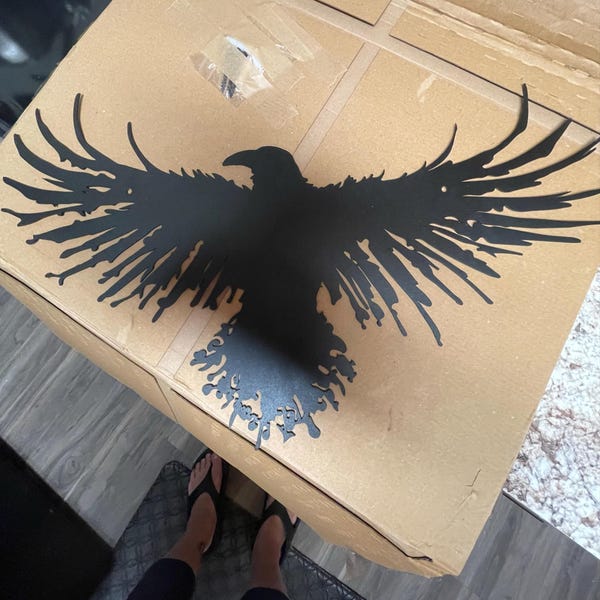 Raven Metal Viking Wall Art, Odin’s Ravens, Norse Raven Mythology Art ...