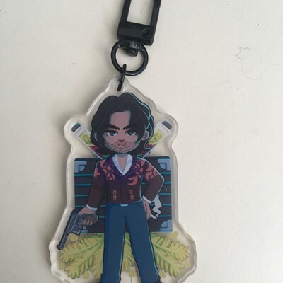 VAPORWAVE VIBES 2.5 Holographic Acrylic Keychain - Etsy